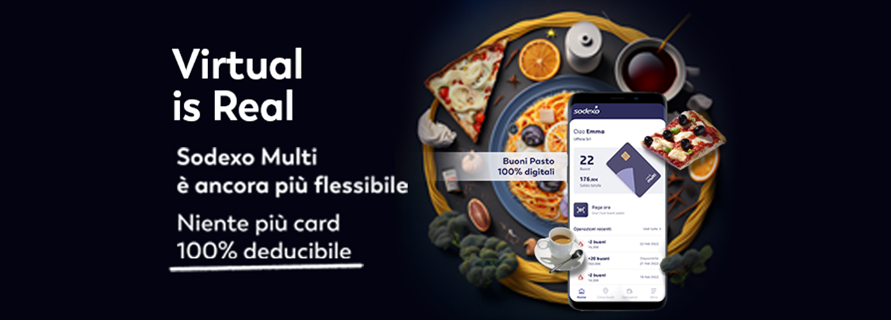Virtual Card Sodexo Multi: i Buoni Pasto Sodexo diventano virtuali | Pluxee